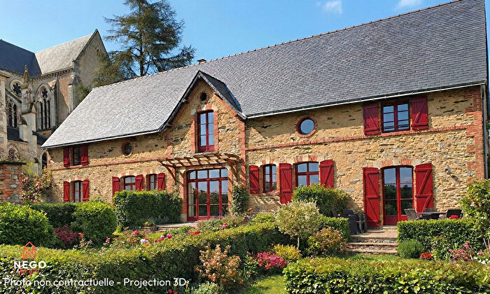 Maison à vendre - Vern-dAnjou - 9 pièces - 5 chambres