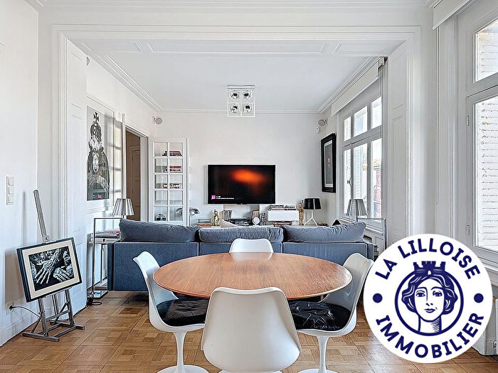 Appartement à vendre - Lille, Centre-ville, Euralille - 3 pièces - 2 chambres