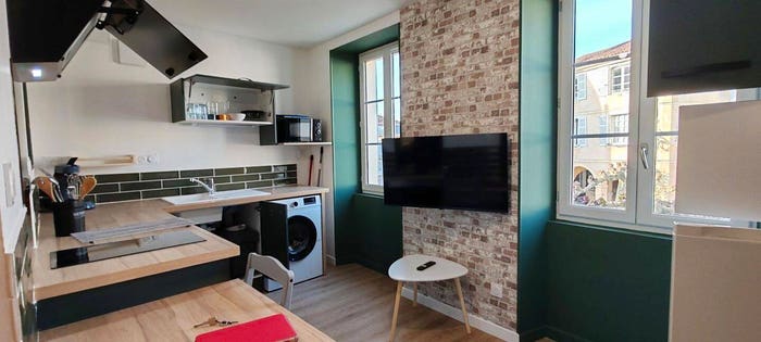 Appartement 1 pièce à Saint-Sever, à louer