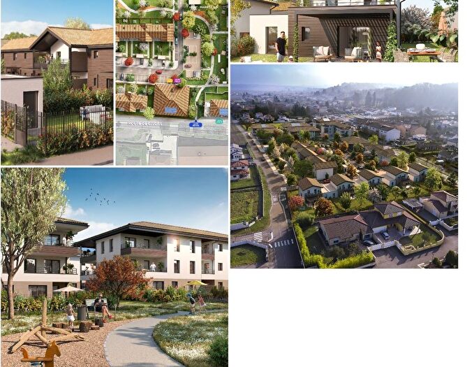 Appartement à vendre - Saint-Pierre-de-Chandieu - 4 pièces - 3 chambres