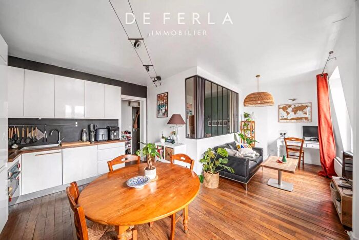 Appartement à vendre - Paris e , Montparnasse, Raspail - 2 pièces - 1 chambre