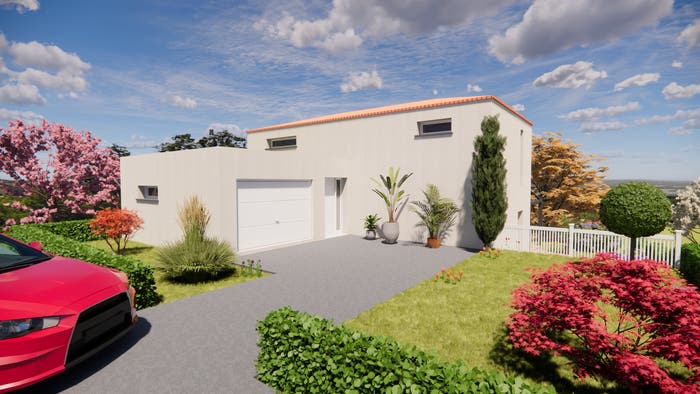 Cournon-d'Auvergne, La Motte, Toulaits, La Net : Maison 5 pièces à vendre