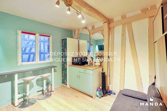 Appartement à louer - Vieux Marché-Cathédrale, Rouen - 1 pièce