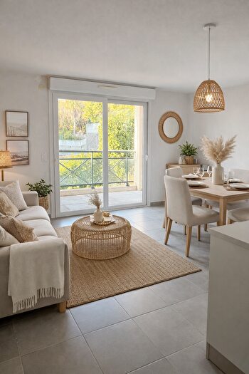 Appartement à vendre - Grasse, Saint-Claude - 3 pièces - 2 chambres