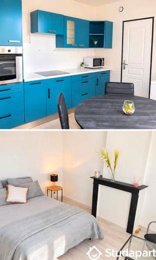 Appartement 1 pièce à louer à Centre, Anzin