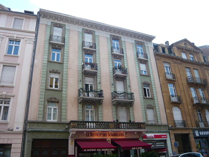 Appartement 6 pièces à Metz, Centre-ville, à louer