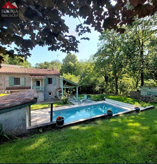 Maison à vendre - Lasfaillades - 4 pièces - 3 chambres