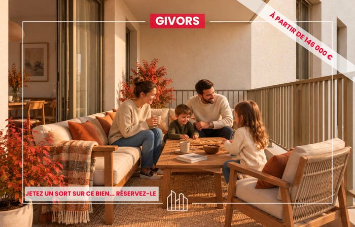 Maison 2 pièces à vendre à Givors, Canal
