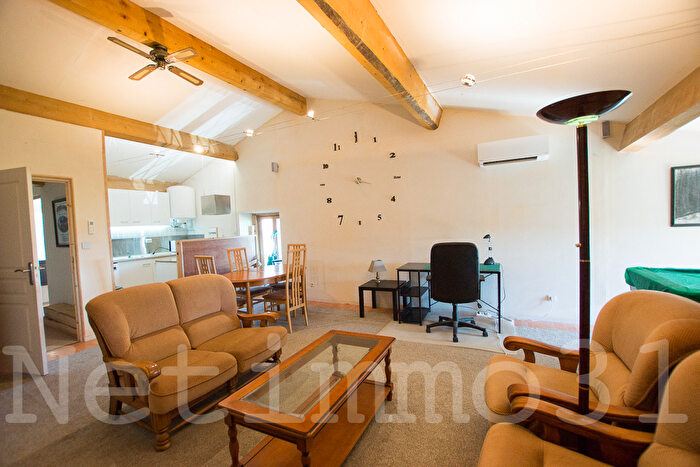 Appartement à louer - Cuq-Toulza - 2 pièces - 1 chambre