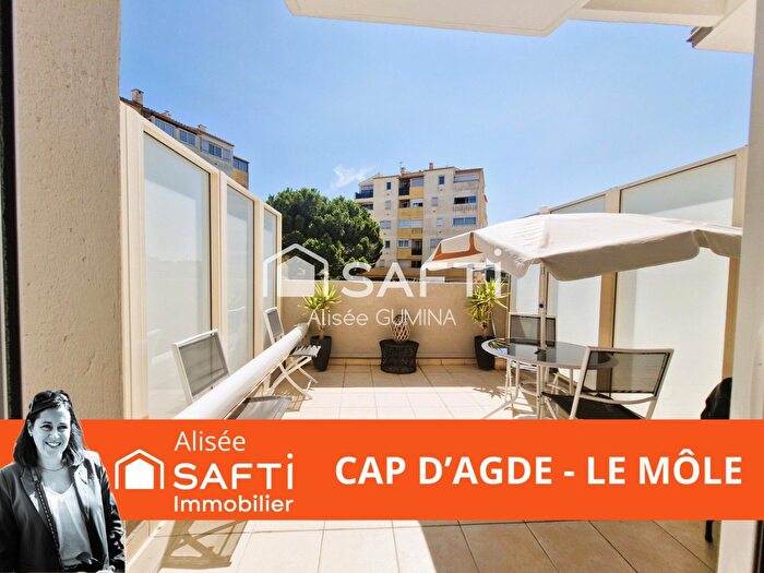 Appartement à vendre - Agde, La Ville - 1 pièce - 1 chambre