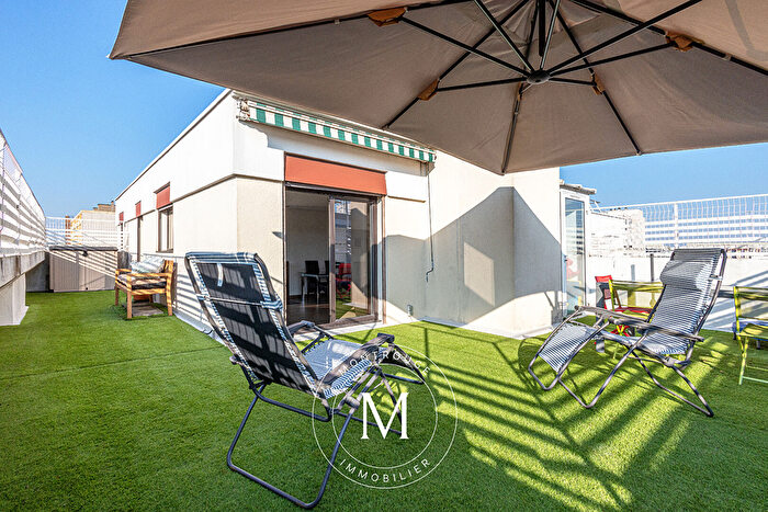 Appartement à vendre - Montrouge, Le vieux Montrouge - 4 pièces - 3 chambres