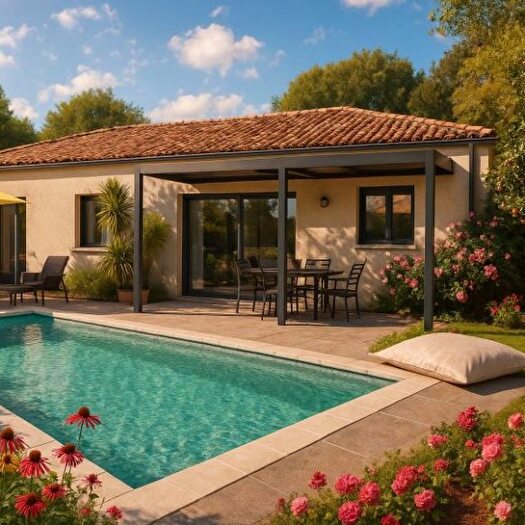 Maison à vendre - Poussan - 4 pièces - 3 chambres