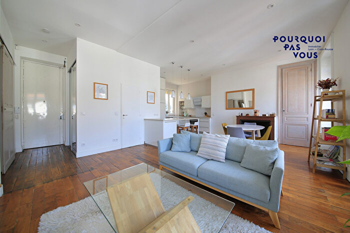 Appartement à vendre - Lyon e , Croix Rousse Centre-ville - 4 pièces - 3 chambres