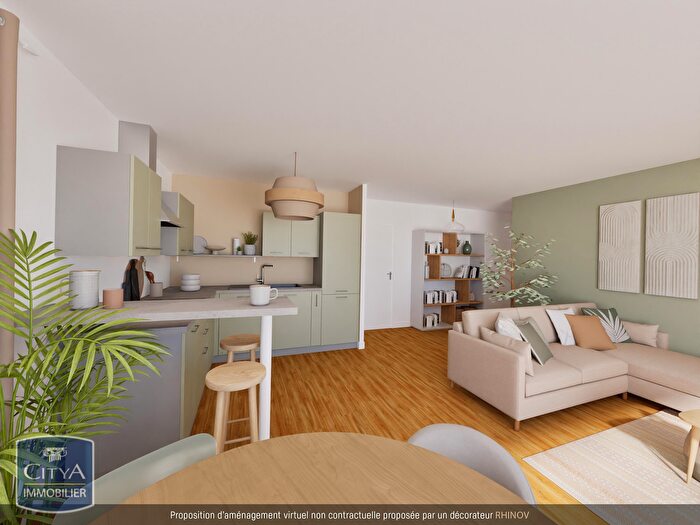 Appartement à vendre - Tours, Deux Lions - 3 pièces - 2 chambres