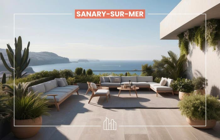 Sanary-sur-Mer, Le Pont d'Arand, Ancien Chemin de Toulon - Maison 4 pièces à vendre