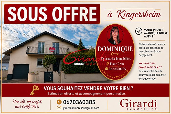 Maison 6 pièces à Kingersheim, Centre historique, à vendre