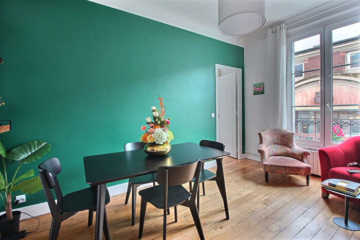 Appartement à louer - Saint-Ouen, Centre-ville - 3 pièces - 2 chambres