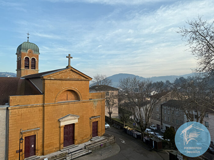 Appartement à vendre - Tarare - 2 pièces - 1 chambre