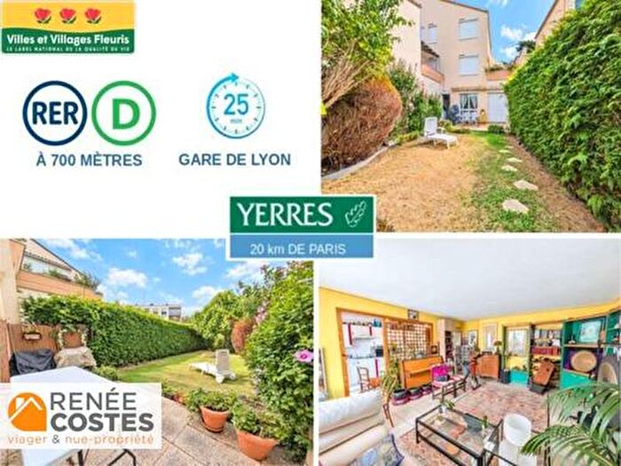 Appartement 4 pièces à vendre - Yerres, Rives de l'Yerres, Tournelles