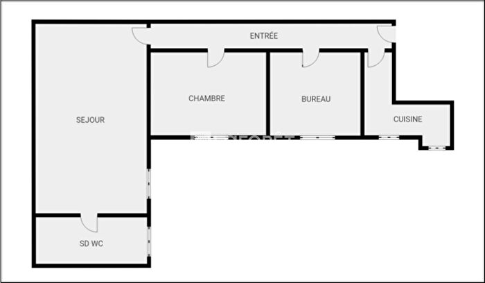 Paris 14ème, Pernety : Appartement 3 pièces à vendre