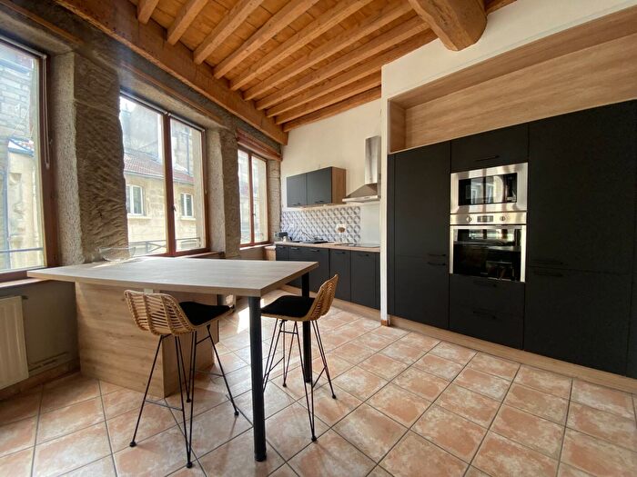 Appartement à louer - Saint Jacques-Chavanelle, Saint-Étienne - 3 pièces - 2 chambres