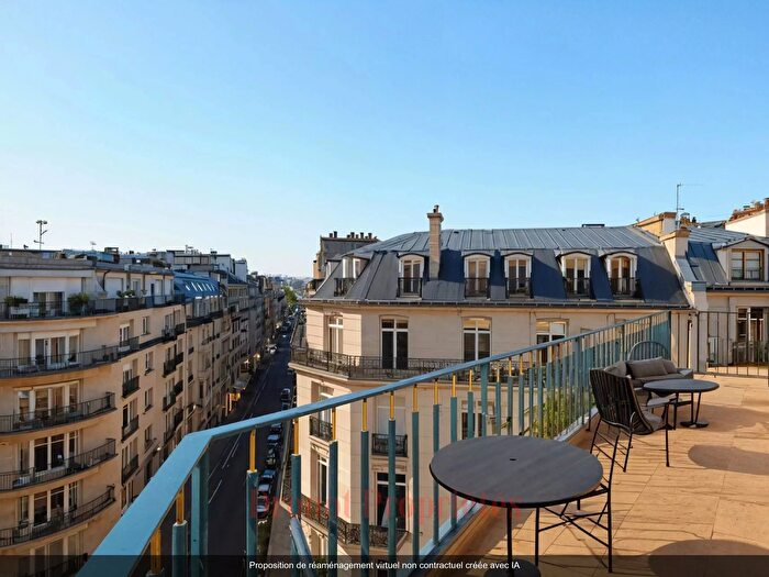 Appartement à vendre - Paris e , Chaillot - 3 pièces - 1 chambre