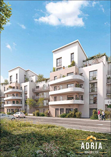 Appartement à vendre - Jouy-le-Moutier - 3 pièces - 2 chambres