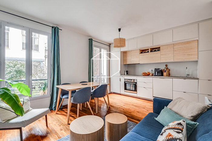 Appartement à vendre - Paris e , Batignolles, Cardinet - 3 pièces - 2 chambres