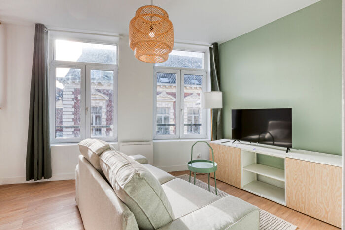 Appartement à louer - Lille, Wazemmes - 1 pièce - 1 chambre