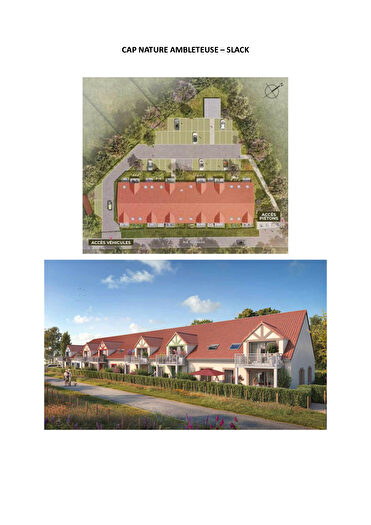 Appartement à vendre - Ambleteuse - 2 pièces - 1 chambre