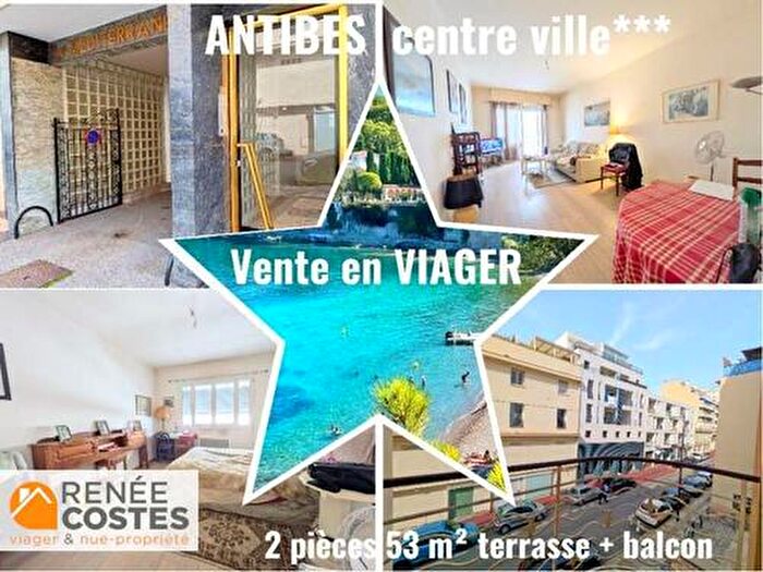 Appartement à vendre - Antibes, Juan-les-Pins, Le Cap - 2 pièces - 1 chambre
