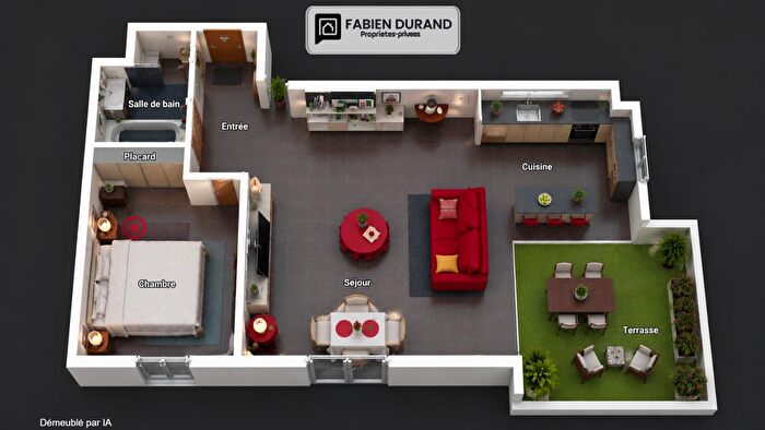 Mandelieu-la-Napoule, Les Termes : Appartement 2 pièces à vendre