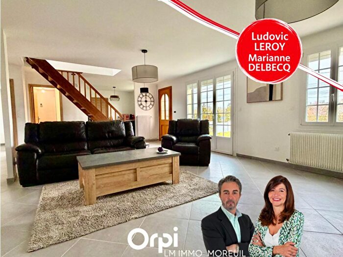 Maison à vendre - Montdidier - 5 pièces - 4 chambres