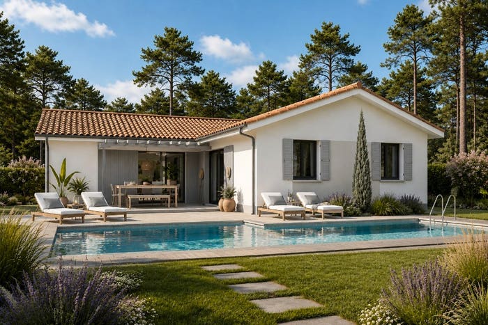 Maison 5 pièces à vendre - Angresse