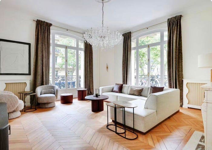 Porte Dauphine, Paris 16ème arrondissement : Appartement 4 pièces à louer