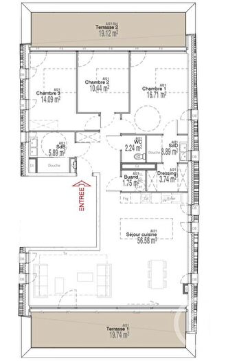 Maisons à vendre et appartements à louer - 3