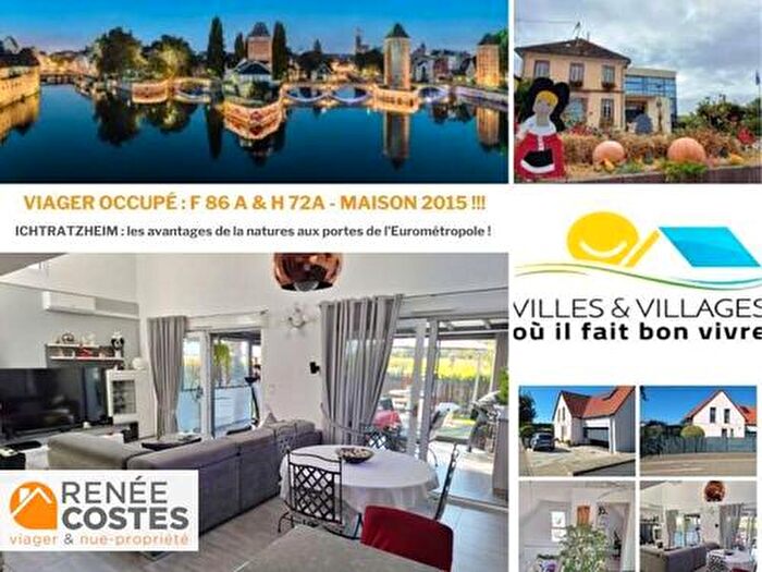 Maison à vendre - Strasbourg, Neudorf, Saint-Urbain, Landsberg - 4 pièces - 2 chambres