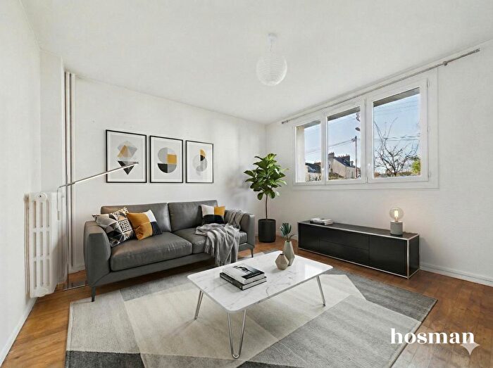 Appartement à vendre - Nantes, Saint-Donatien, Tortière - 3 pièces - 2 chambres