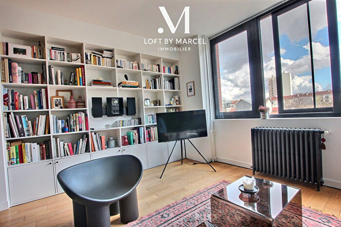 Appartement à vendre - Le Pré-Saint-Gervais, Arpents, Rabelais, Liberté - 3 pièces - 2 chambres