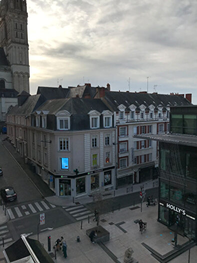 Appartement à louer - Angers, Centre-ville, La Fayette - 2 pièces - 1 chambre