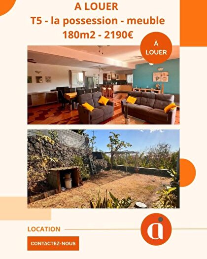 Maison 5 pièces à La Possession, à louer