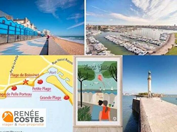 Appartement à vendre - Saint-Gilles-Croix-de-Vie - 3 pièces - 2 chambres