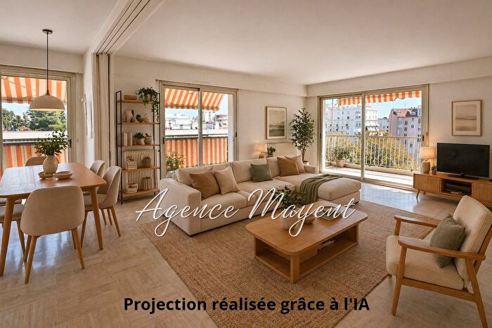 Appartement 4 pièces à Cannes, Pointe Croisette, à vendre