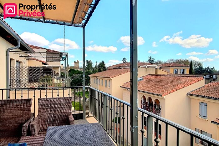 Appartement à vendre - Uzès - 3 pièces - 2 chambres