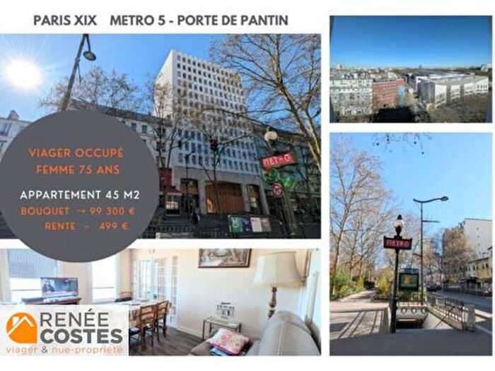 Appartement à vendre - Paris e , La Villette, Porte de Pantin - 2 pièces - 1 chambre