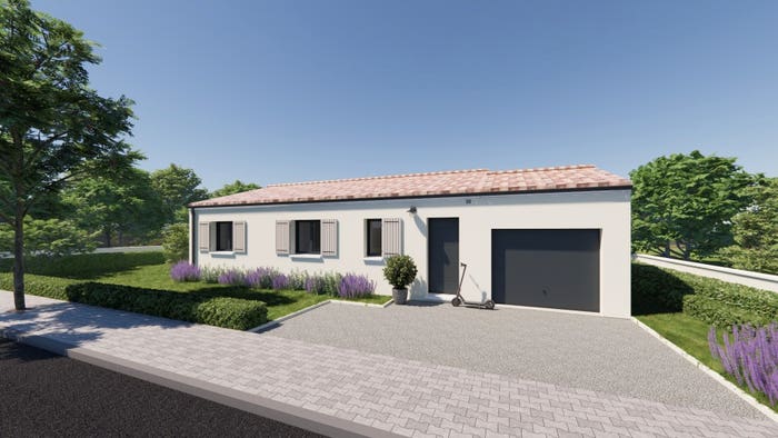 Port-d'Envaux - Maison 4 pièces à vendre