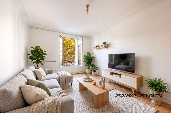 Asnières-sur-Seine, Centre-ville - Appartement 2 pièces à vendre