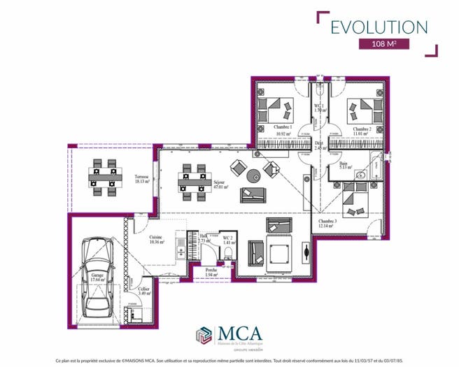 Maisons à vendre et appartements à louer - 3