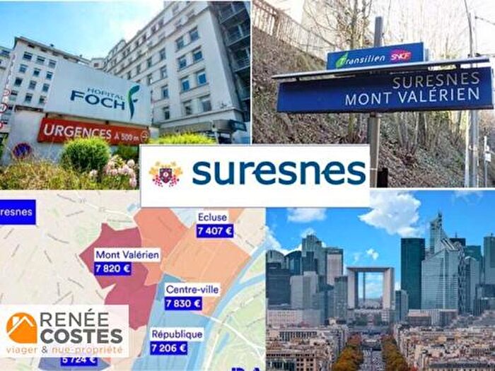 Appartement 1 pièce à Suresnes, Plateau Ouest, à vendre