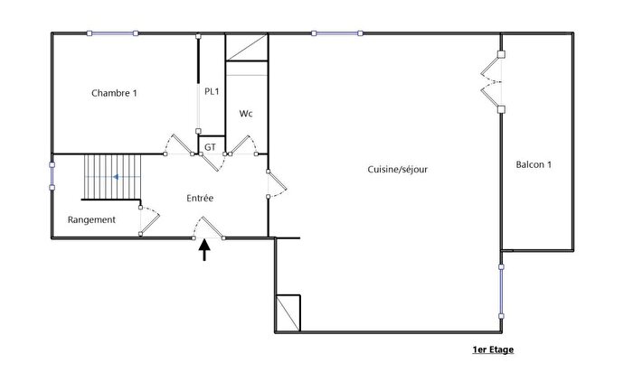 Appartement à louer - Lyon e , La Duchère - 4 pièces - 3 chambres